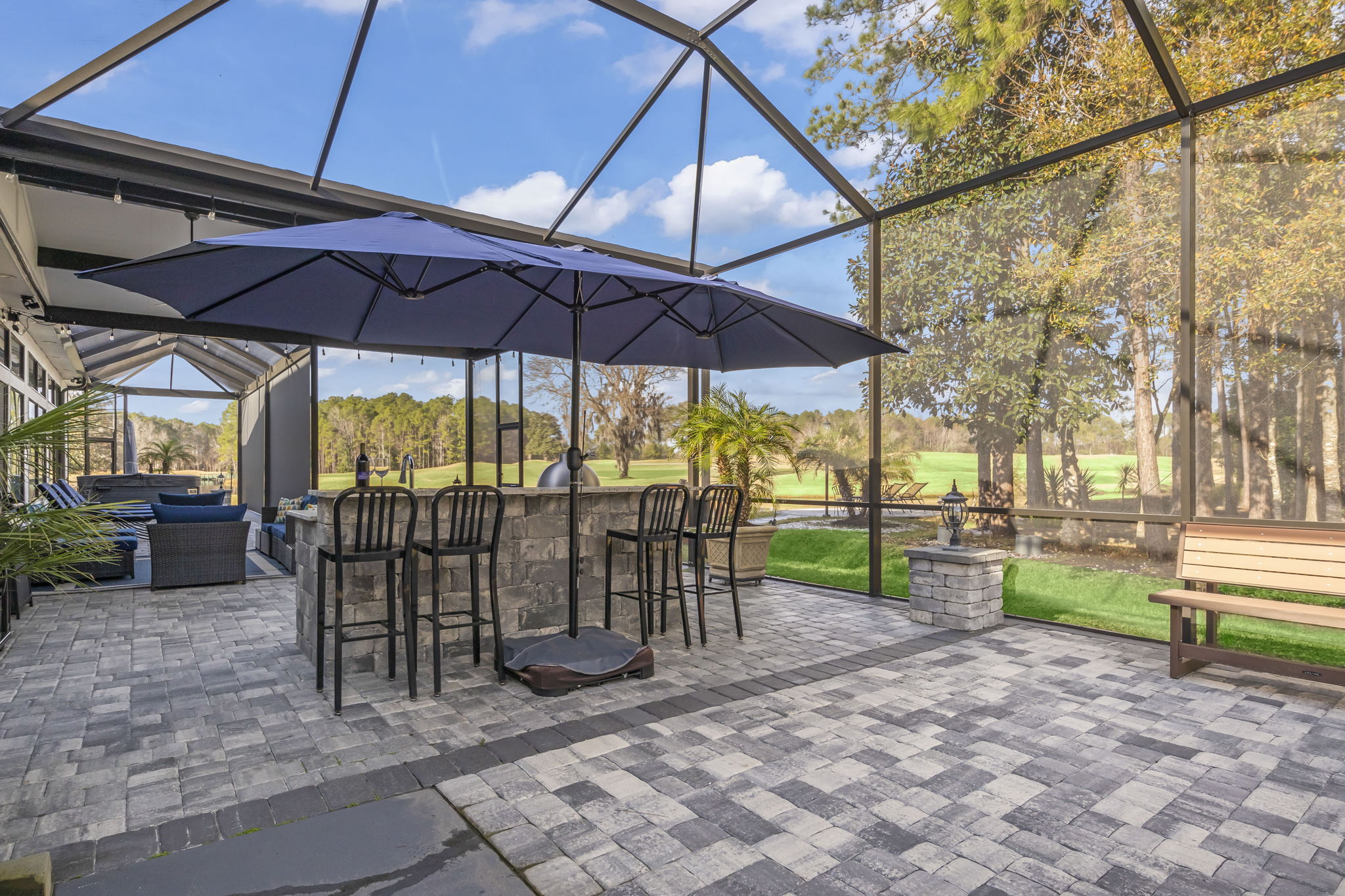 Jacksonville Screen Enclosure with a View | Impact Enclosures